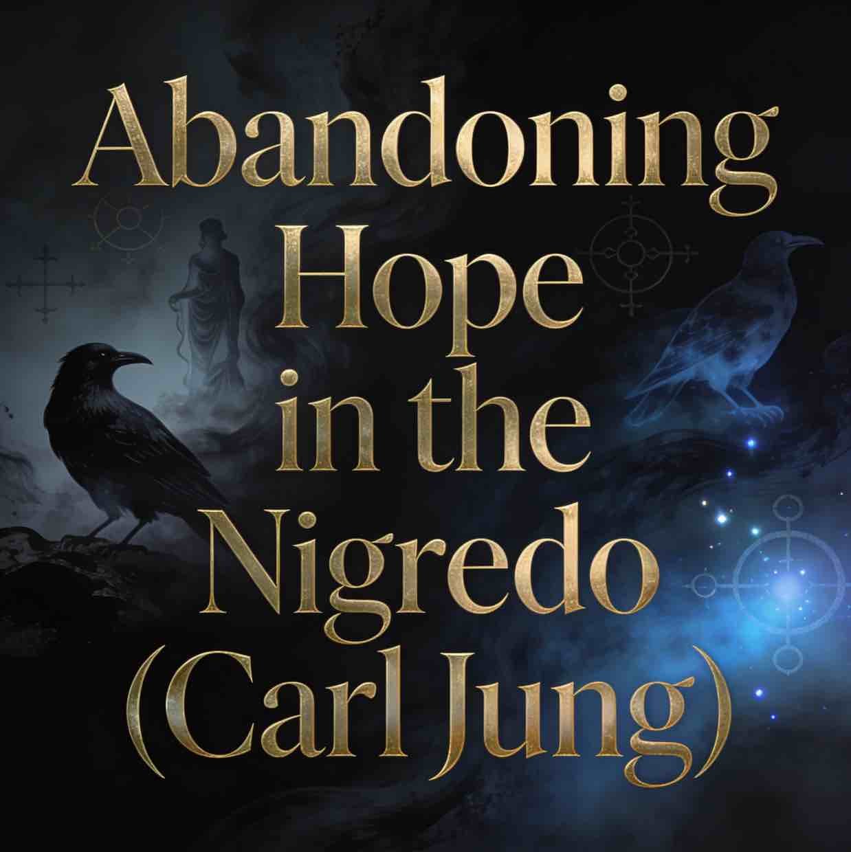 Abandoning Hope In The Nigredo: The Paradoxical Necessity Of Surrender ...